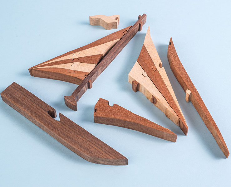 Sailboat Puzzle - Scroll Saw Woodworking & Crafts